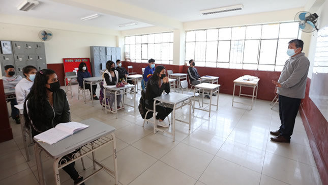 Clases Presenciales Medidas De Bioseguridad Y Vacunación Son Prioridad